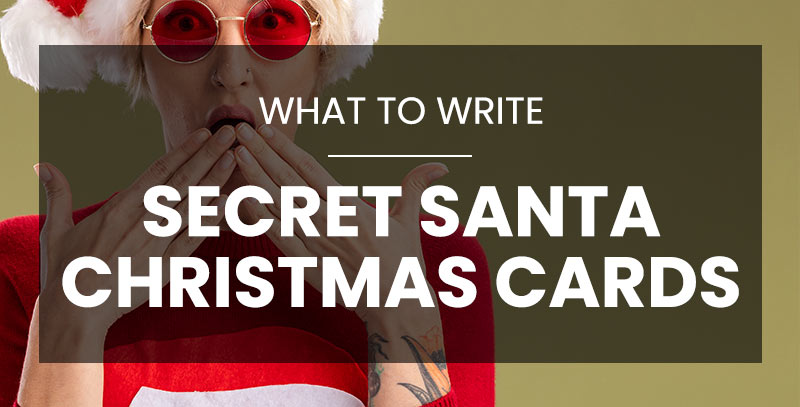 What to Write in a Secret Santa Christmas Card | Friendly, Funny and HR ...