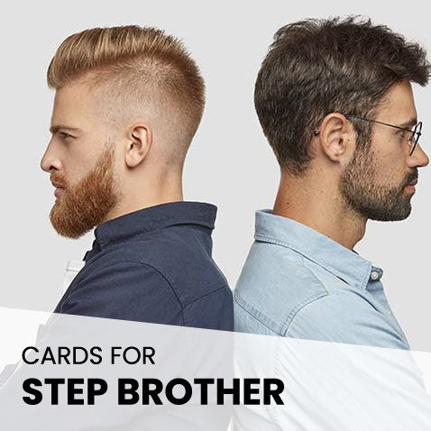 Birthday Cards for Step Brother | Thoughtful & Unique Designs– HeyChimp