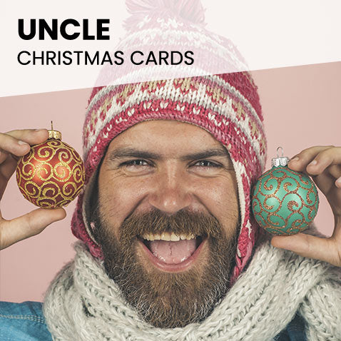 Personalised Uncle Christmas Cards | Funny, Thoughtful & Festive ...