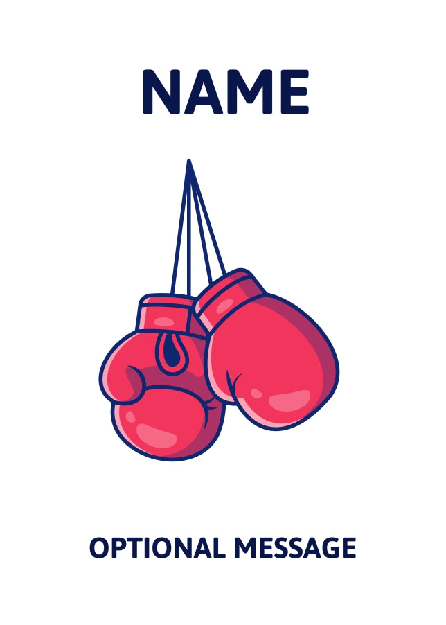 Boxing Greetings Card– HeyChimp
