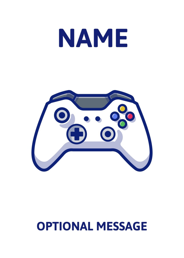 Controller Greetings Card– HeyChimp
