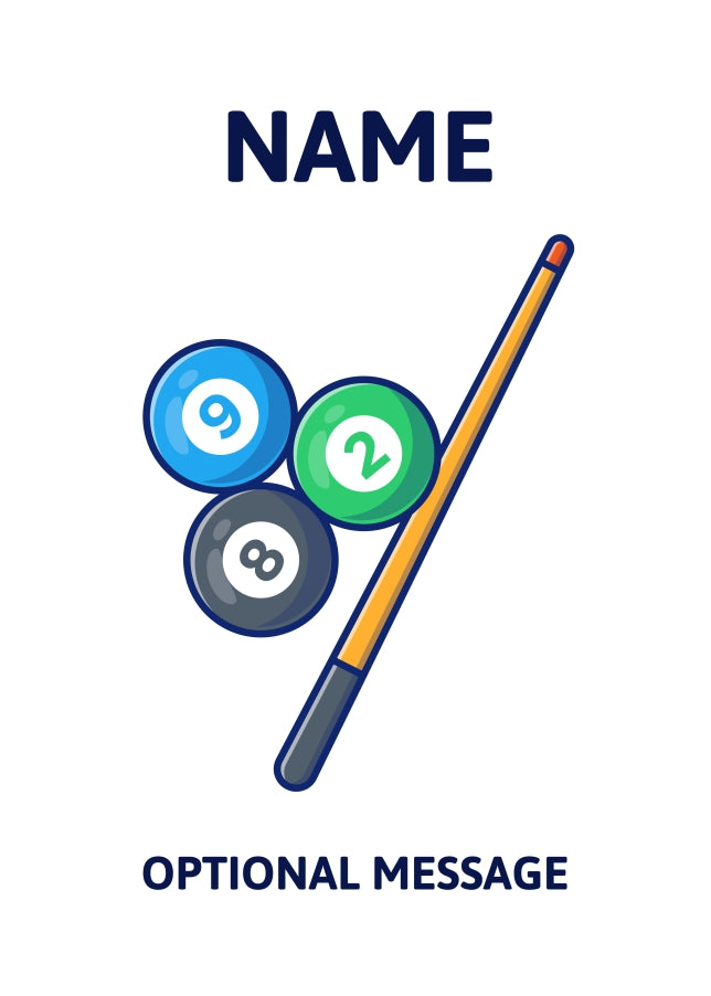 Pool Greetings Card– HeyChimp