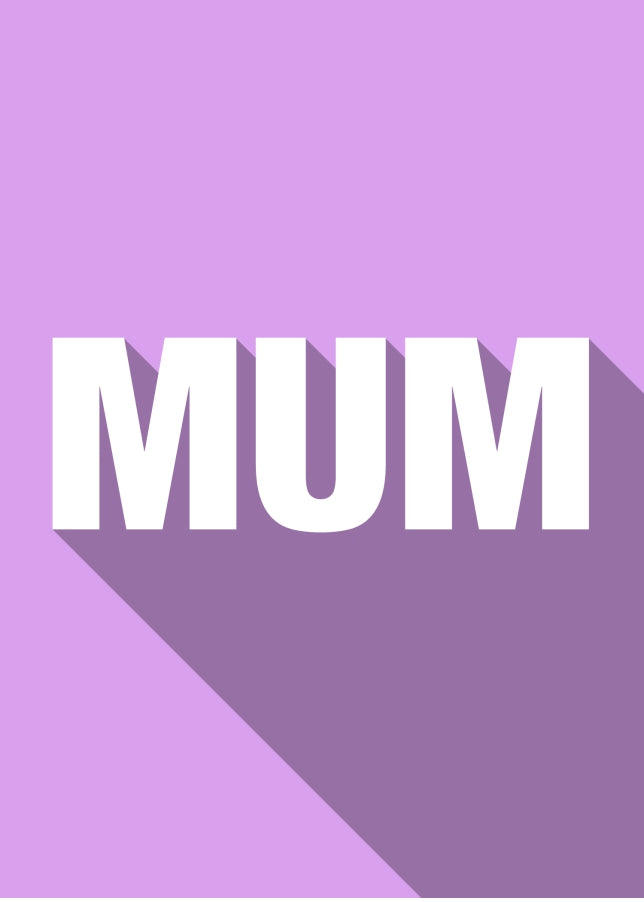 Mum Birthday Card - Say Happy Birthday Mum with this Stand Out Card ...