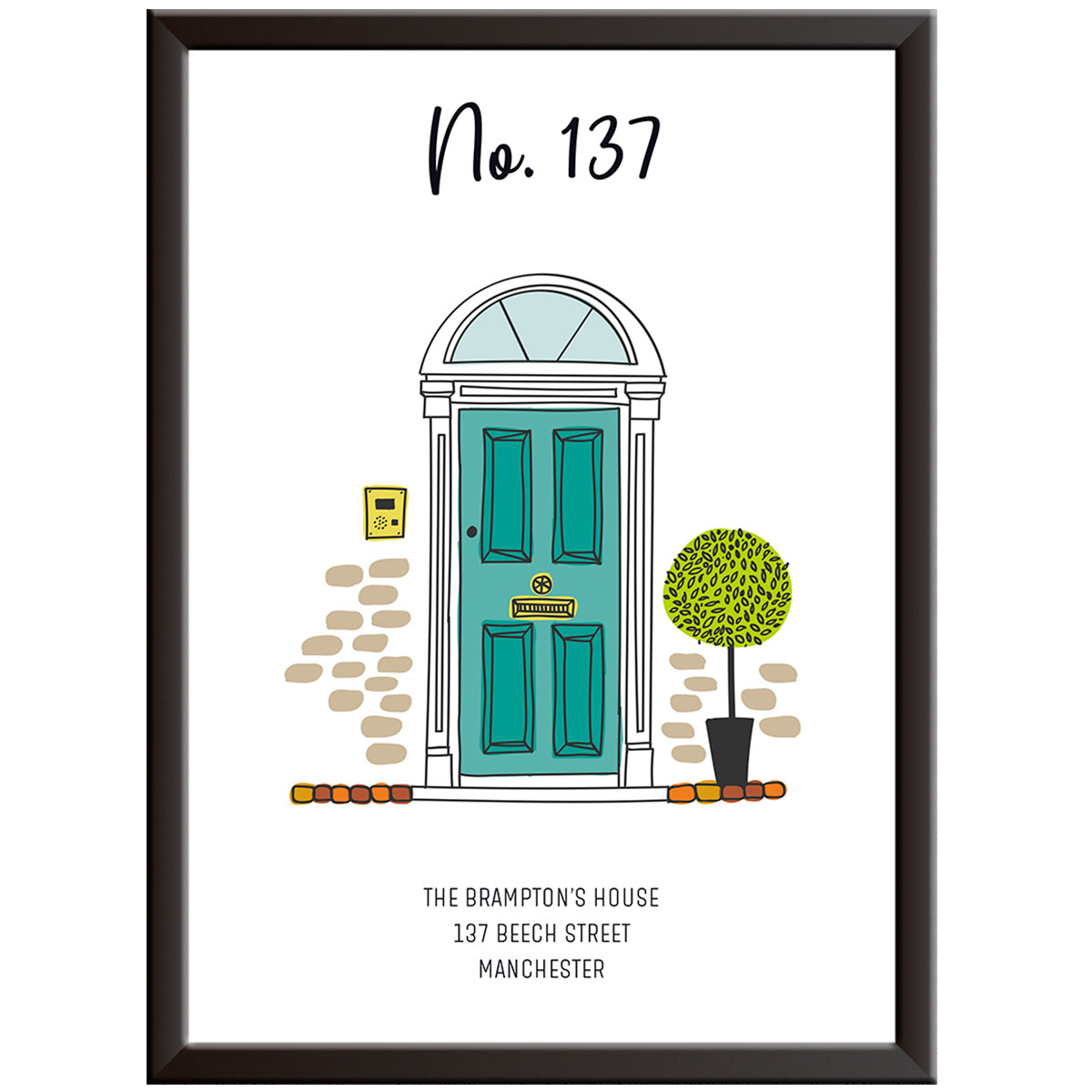 Personalised New Home Gifts for Couples - Entrance Door– HeyChimp