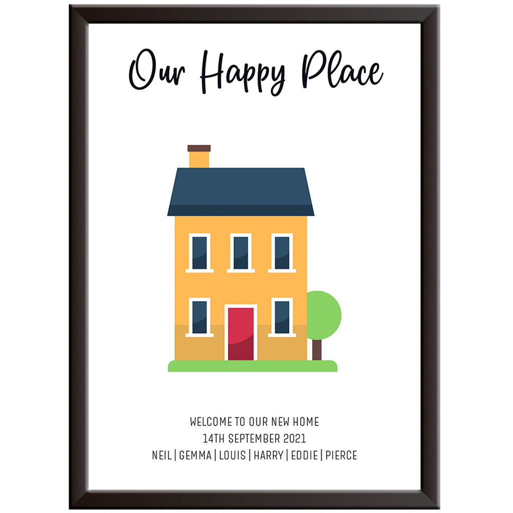 Personalised New Home Gifts for Couples - Family House– HeyChimp